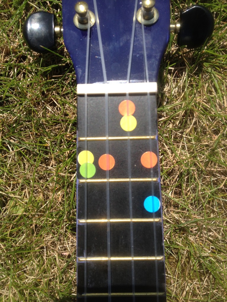 Coloured Chord Chart - Uke Can Do It